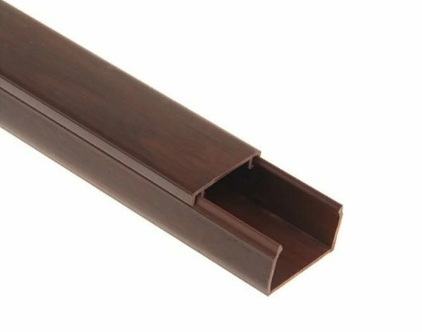 Кабель-канал 25x25x2м венге (цена за штуку)