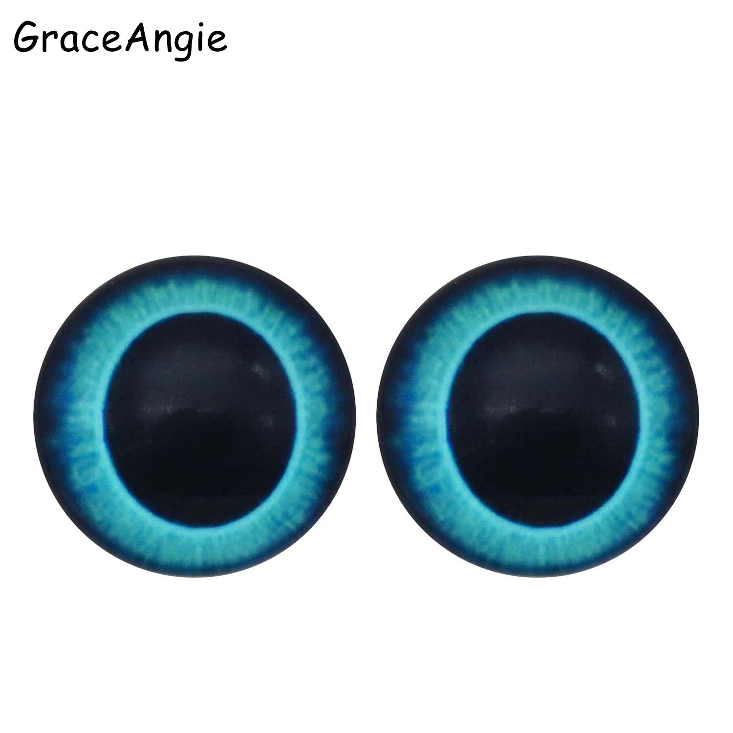 Кабошоны глаз дракона стекло 6-30 мм 20PCS 15mm, D