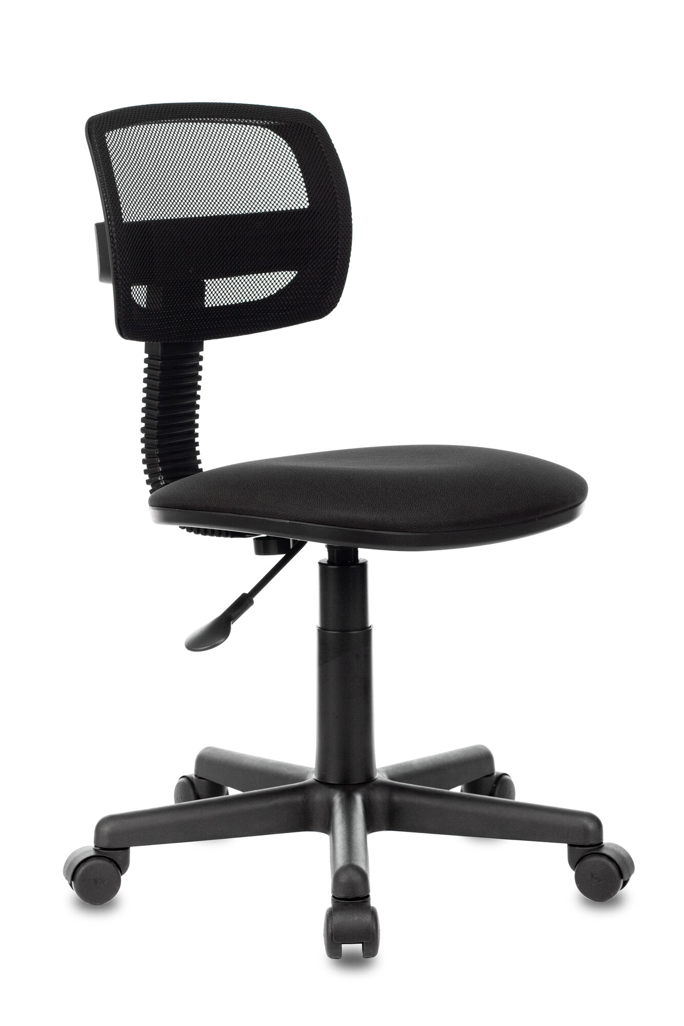 Кресло компьютерное офисное Бюрократ CH-299NX/15-21 черный, сетка/ткань, крестовина пластик