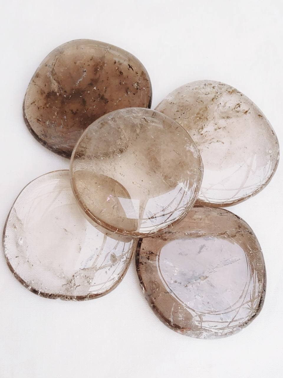 Кварц Дымчатый Антистресс без выемки. Крупный (L) (30-40г)