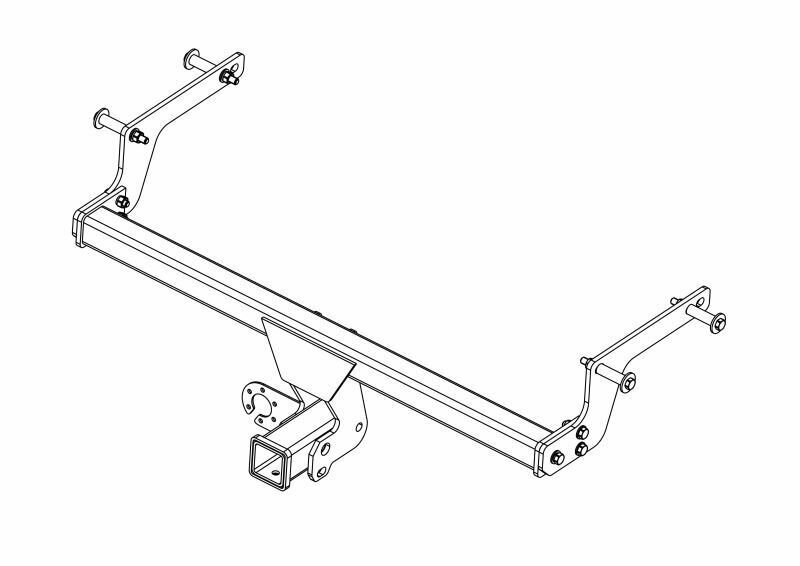 Фаркоп AvtoS для RENAULT KAPTUR под квадрат (2016-) с универсальной электрикой Smart(блок) и сертификатом в комплекте, арт.(RN 14B+smart)
