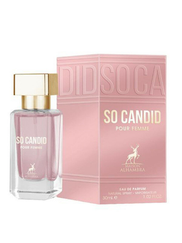MAISON ALHAMBRA SO CANDID Парфюмерная вода женская 30 мл