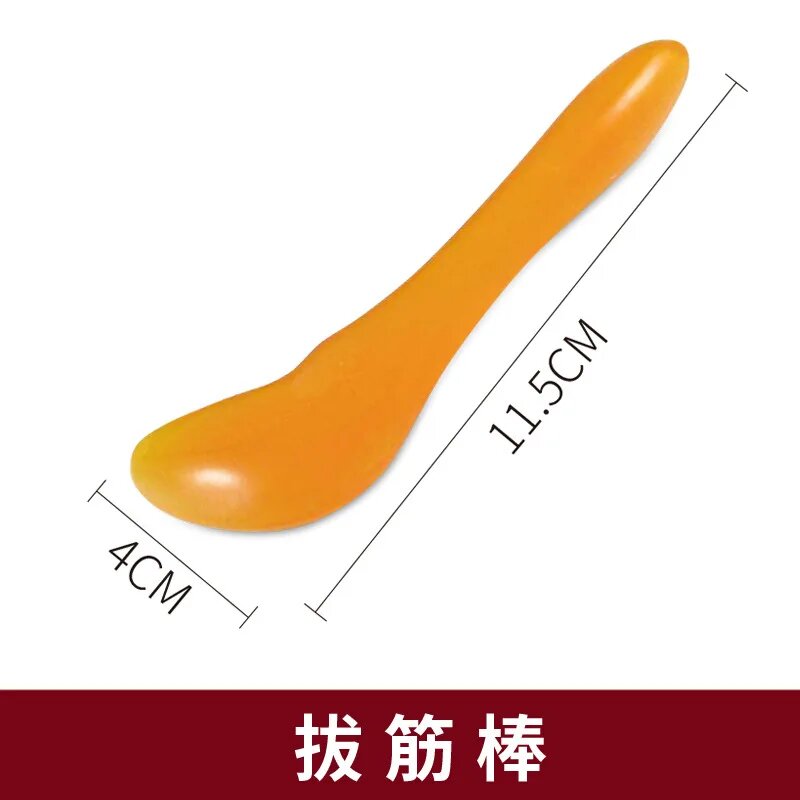 Массажер для лица Gua Sha, 11.5см, 4см, Цвет: 6