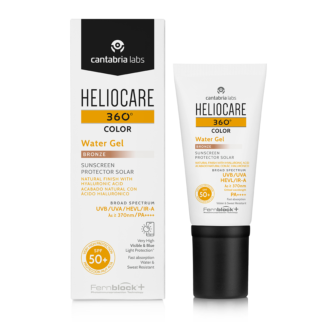 HELIOCARE Water Gel Bronze Sunscreen SPF 50+ Солнцезащитный увлажняющий гель-флюид СЗФ 50+ (бронзовый)