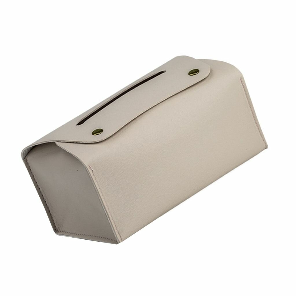 Коробка для салфеток из искусственной кожи, прямоугольный контейнер бумажных полотенец, элегантный хранения салфеток, многоразовый диспенсер