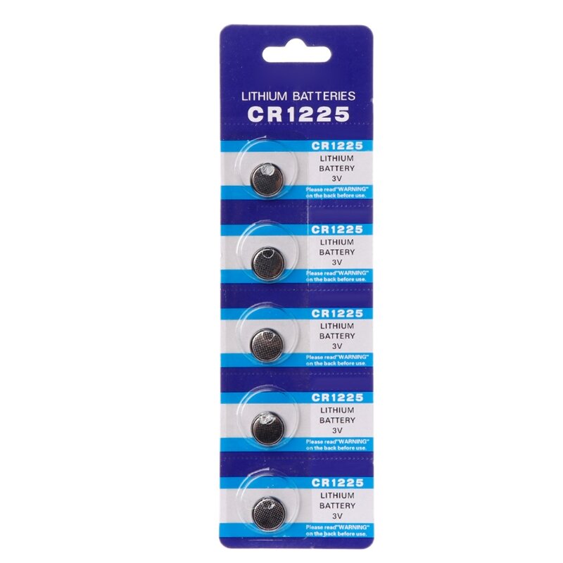 Высокоэнергетические Литиевые Батареи Монетки Кнопочной Ячейки CR1225 для Консоли Watch Toy