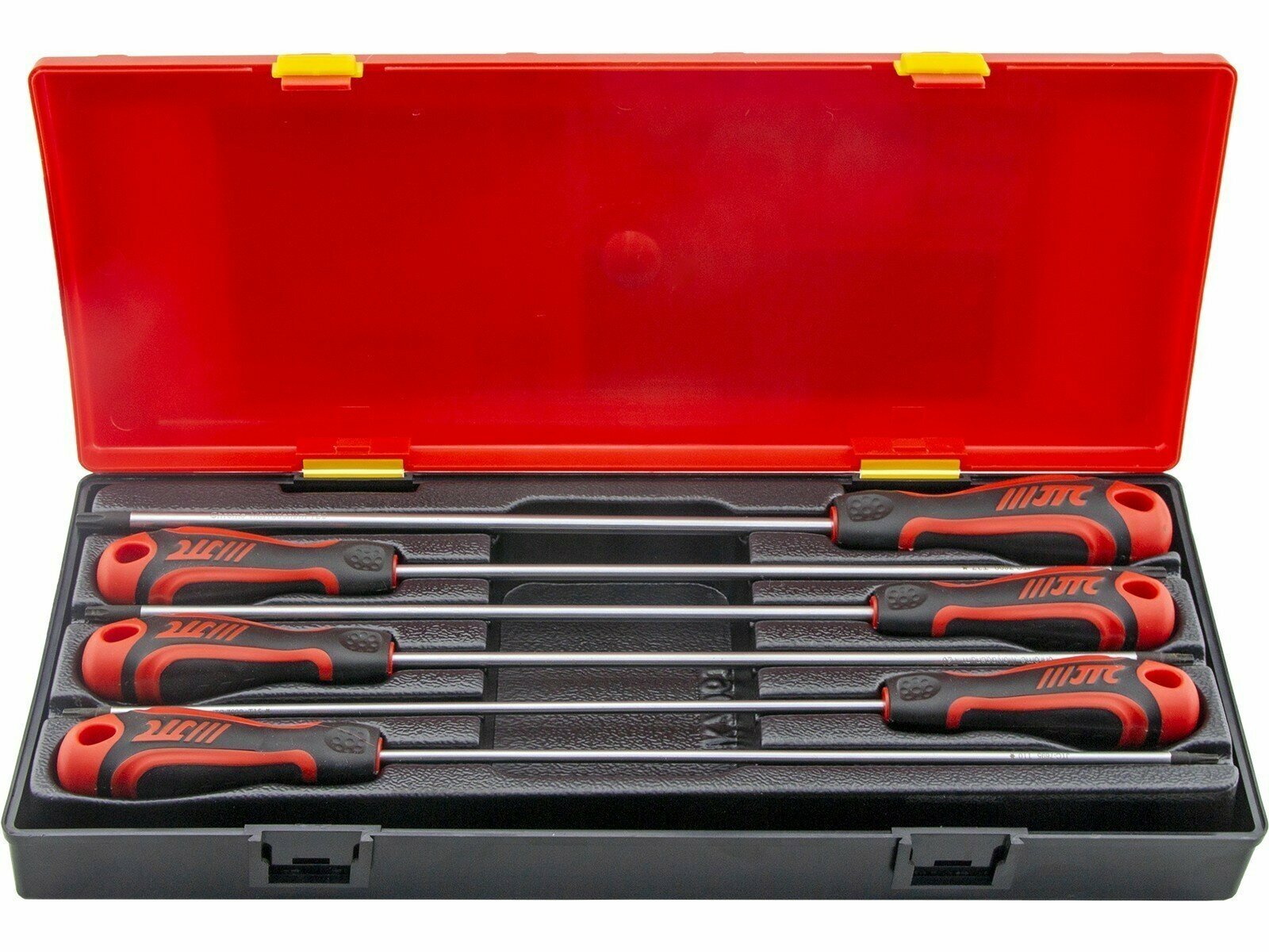 JTC-K7061 Набор отверток удлинённых TORX Т10-Т30 L-250мм в ложементе, 6пр.