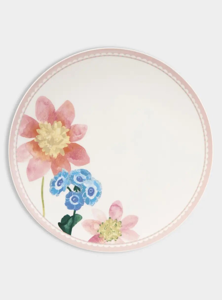 Тарелка обеденная, 27 см, шалфей, Primula