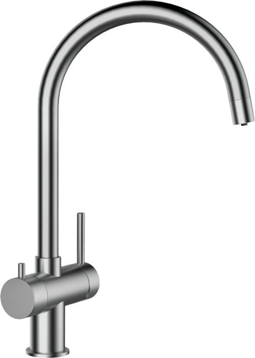 Смеситель для кухни Schock Ares нержавеющая сталь