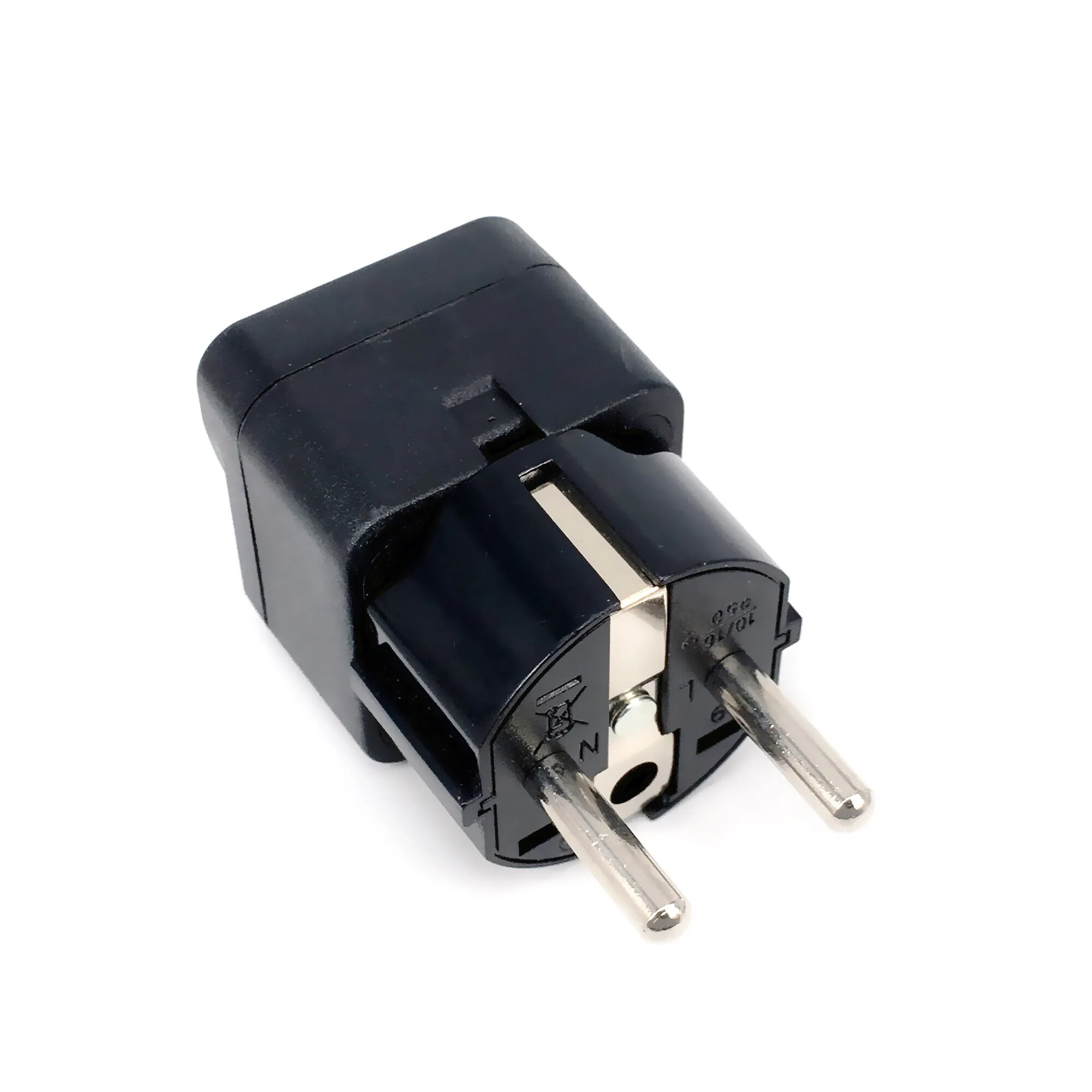 Universal EU Plug Adapter black