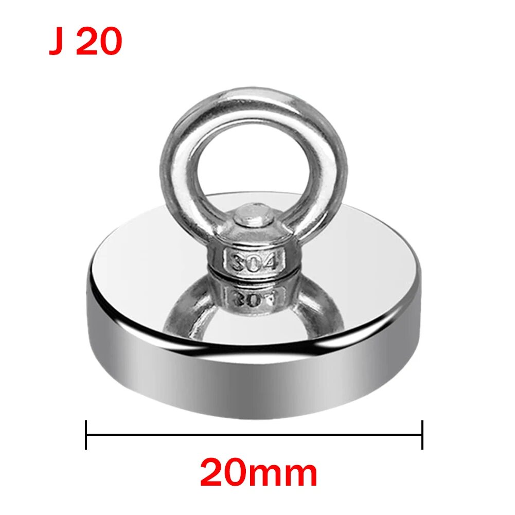 Неодимовые магниты Iman Ima для рыбалки 16-90 мм KND20 Pull Max 9kg