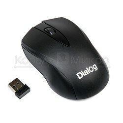 Мышь Dialog Comfort MROC-15U беспроводная, USB, black