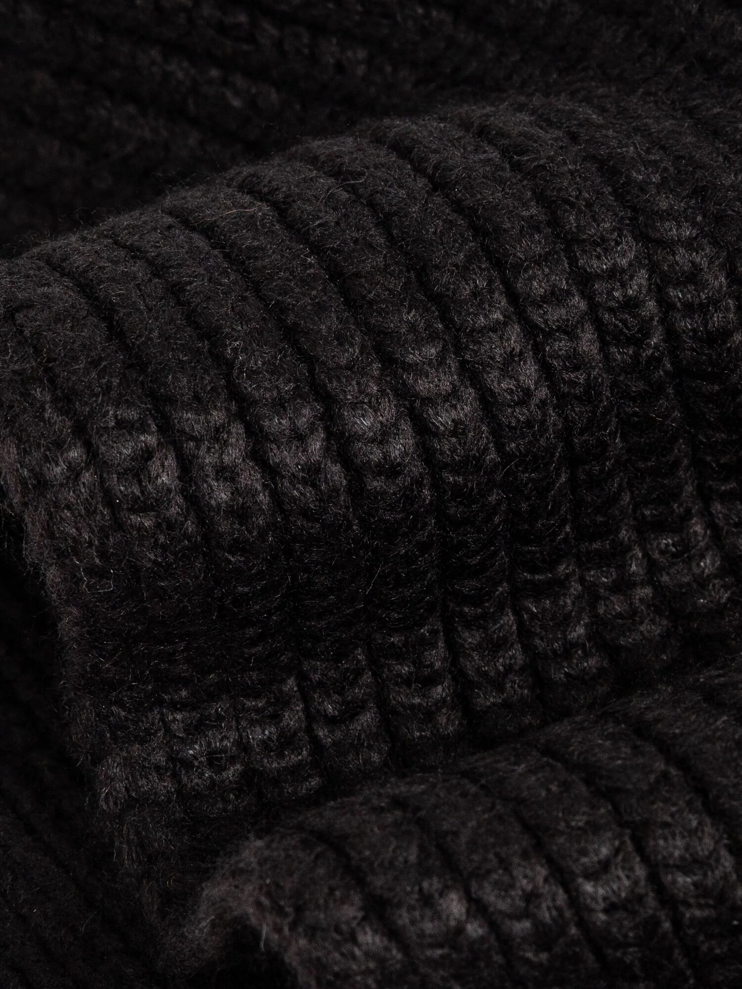 Шарф UGG Logo scarf для женщин, черный — фото 1