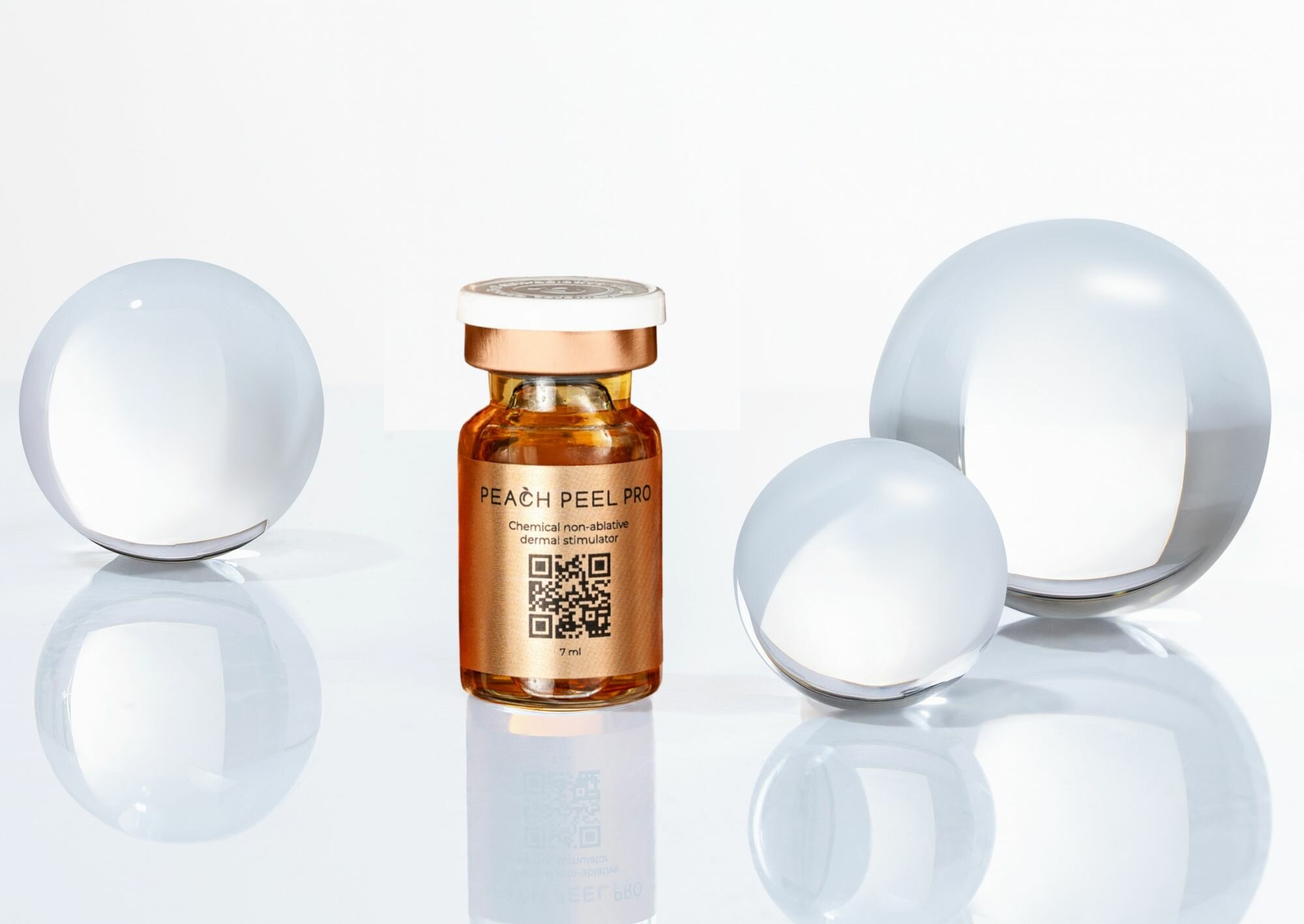 Peach Peel PRO Гидролипидная двухфазная всесезонная пилинг-система с маслом косточки персика, 1 шт x 7 мл