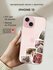 Чехол на Apple iPhone 15 / Айфон 15 с принтом "Весенние фото - 8 марта", прозрач...