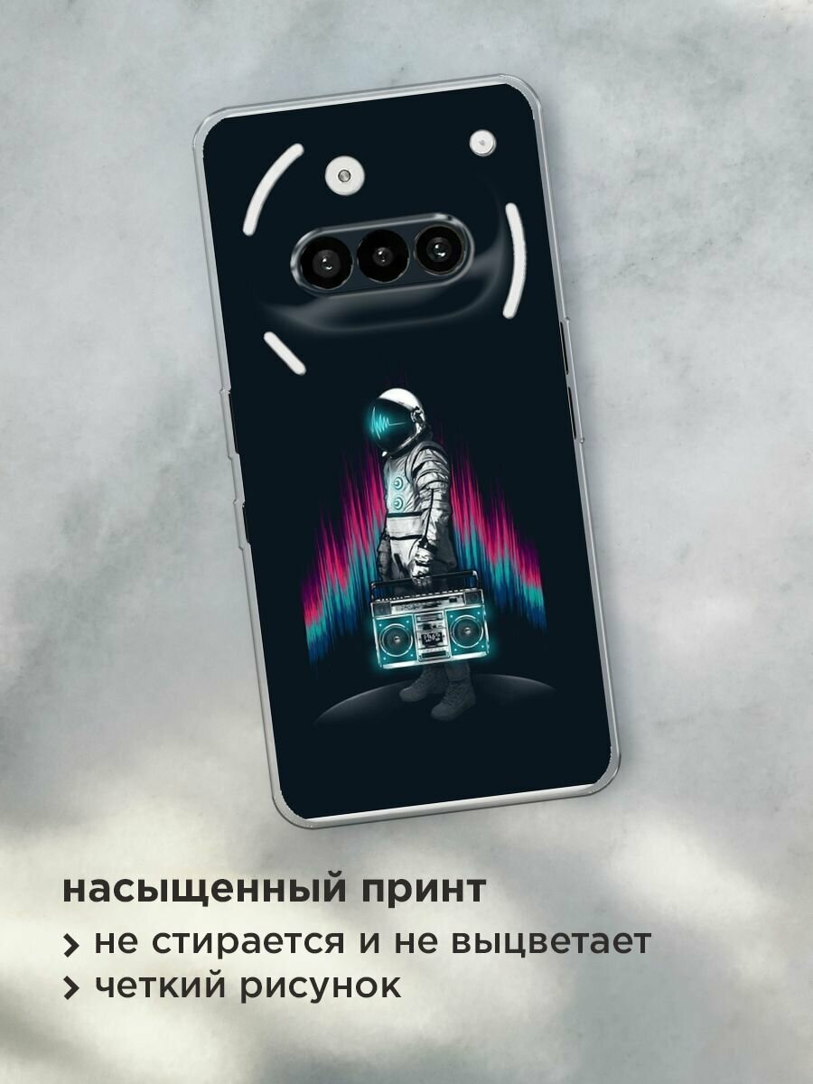Чехол на Nothing Phone 3a / Нотинг Фон 3а с принтом "Космическая вечеринка" — фото 1