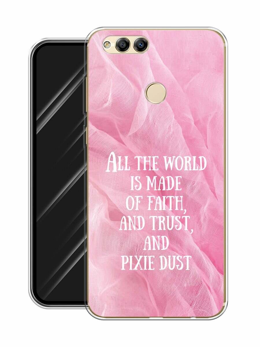 Чехол на Honor 7X / Хонор 7Х с принтом "Pixie dust - 8 марта" — фото 1