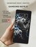 Чехол на Samsung Galaxy Note 8 / Самсунг Галакси Нот 8 с принтом "Гроза и медвед...