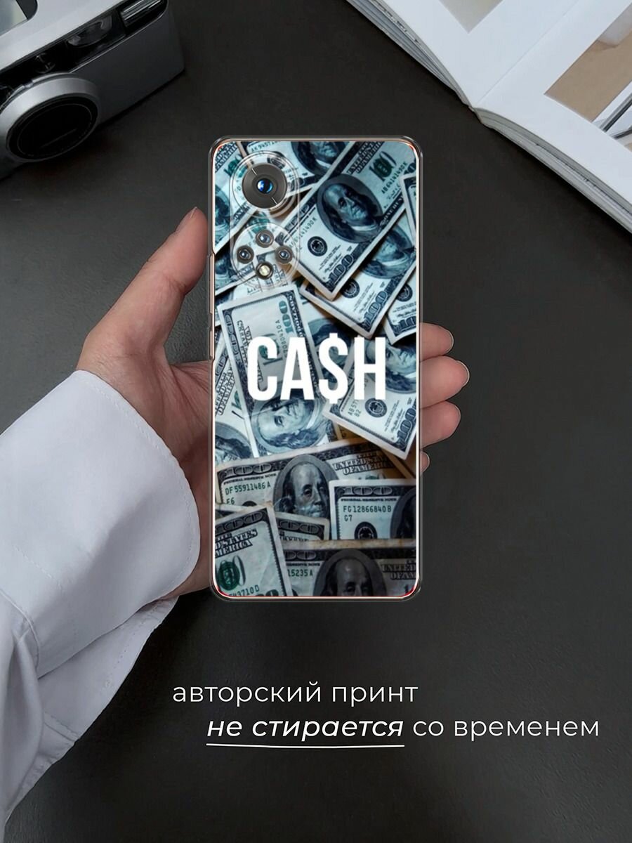 Чехол на Honor 50/Huawei Nova 9 / Хонор 50/Хуавей Нова 9 с принтом "Cash" — фото 1