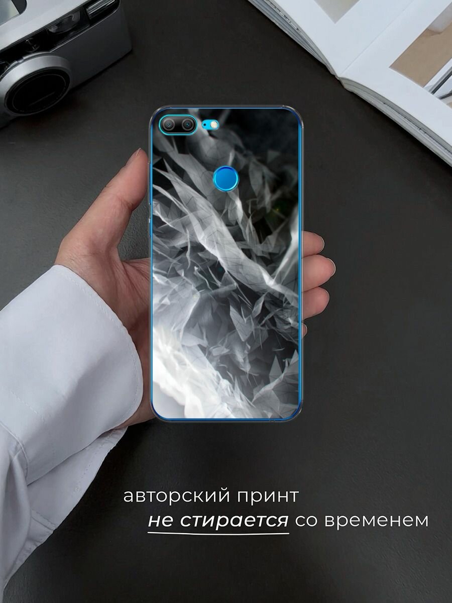 Чехол на Honor 9 Lite / Хонор 9 Лайт с принтом "Абстракция 9" — фото 1