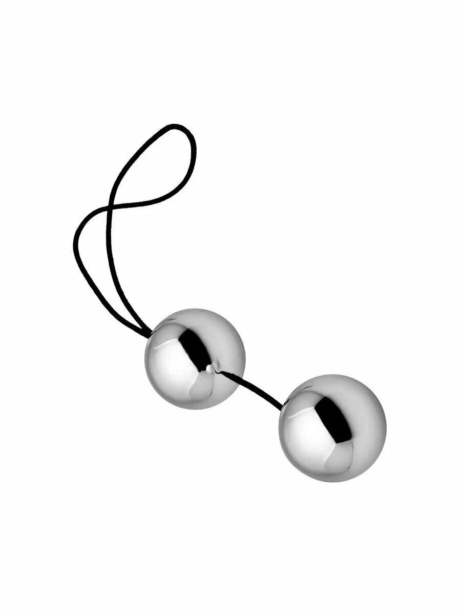 Серебристые вагинальные шарики Benwa Balls