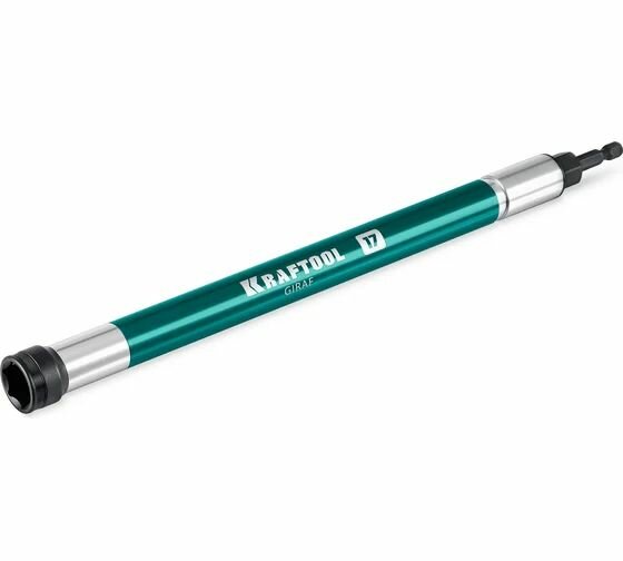 Длинная ударная бита с торцовой головкой KRAFTOOL Giraf 17 мм (М10), 285 мм 26197-17