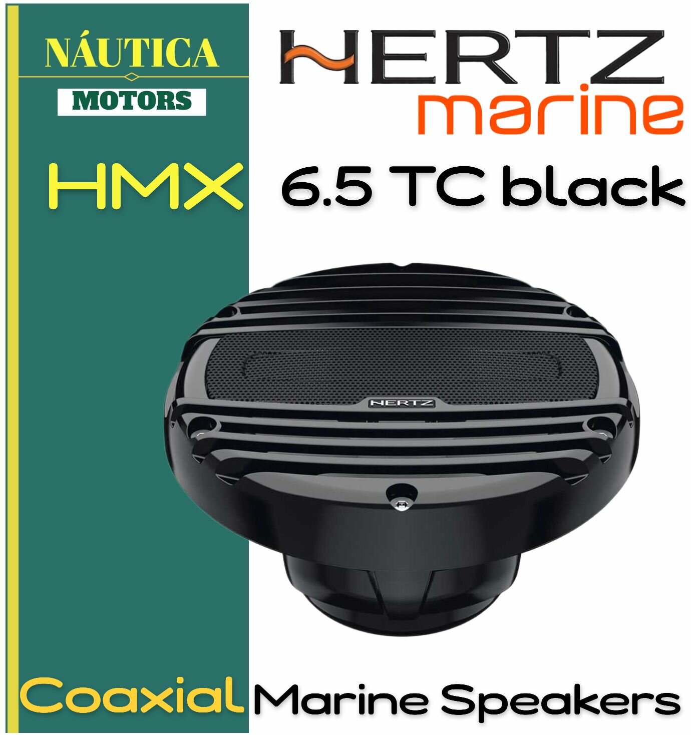 HERTZ Морские акустические системы HMX 6.5-TC - 6.5" 4Ohm MARINE COAX SET BLACK
