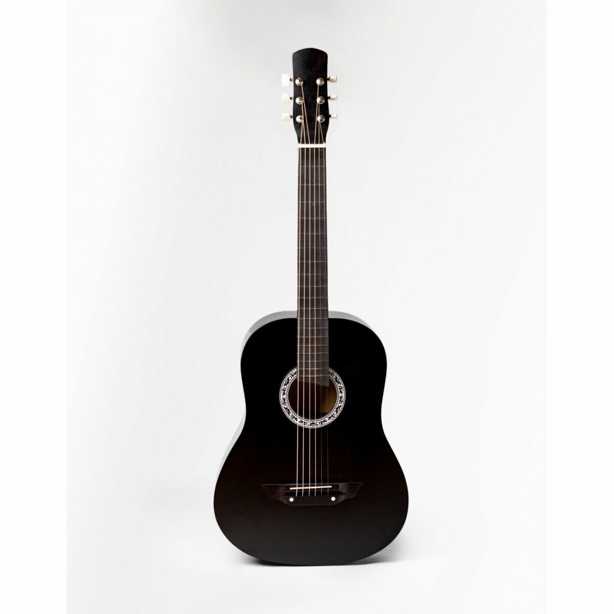 ACD-39A-93-BK Акустическая гитара, черная, аккорд