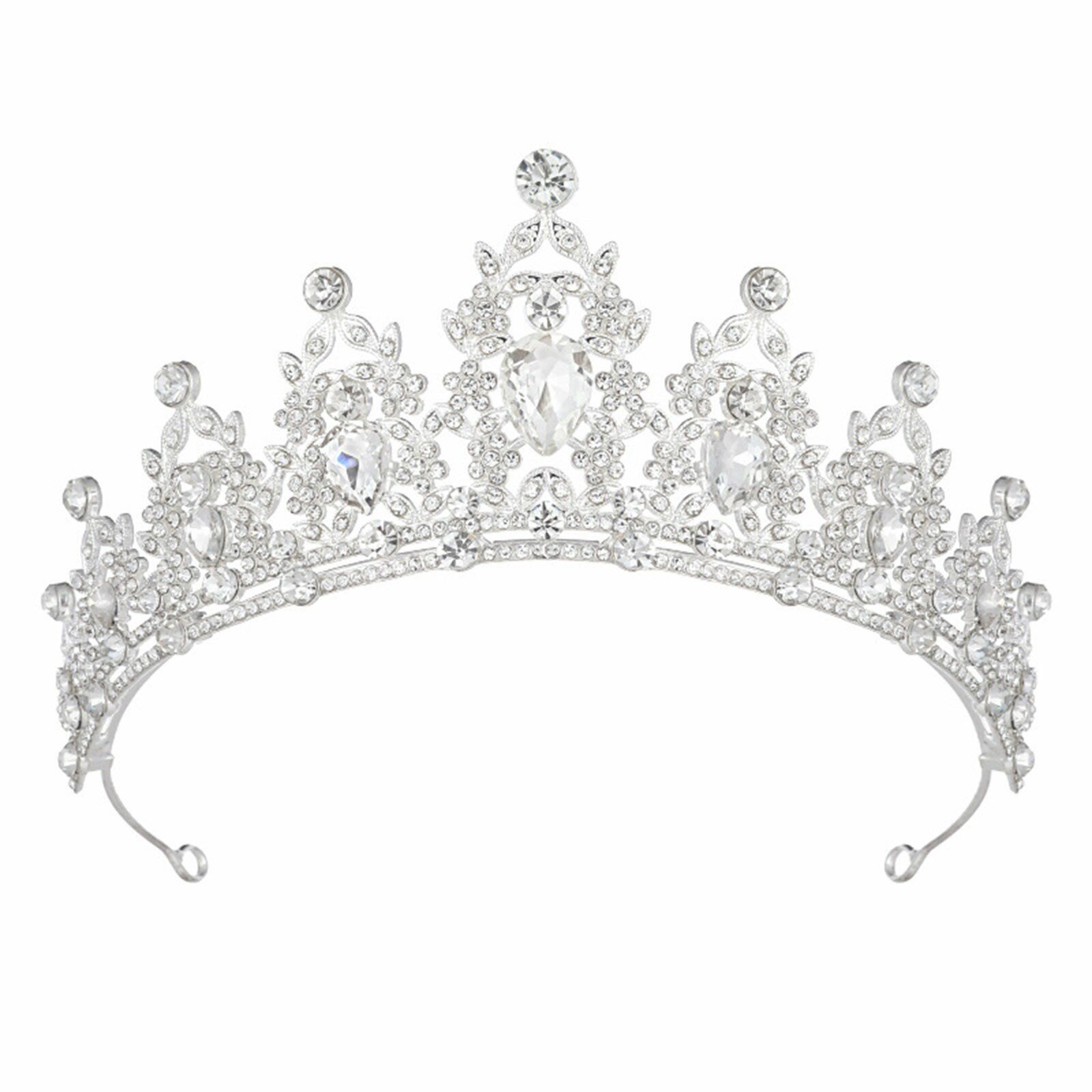 Диадема с камнями для свадебной фотосессии