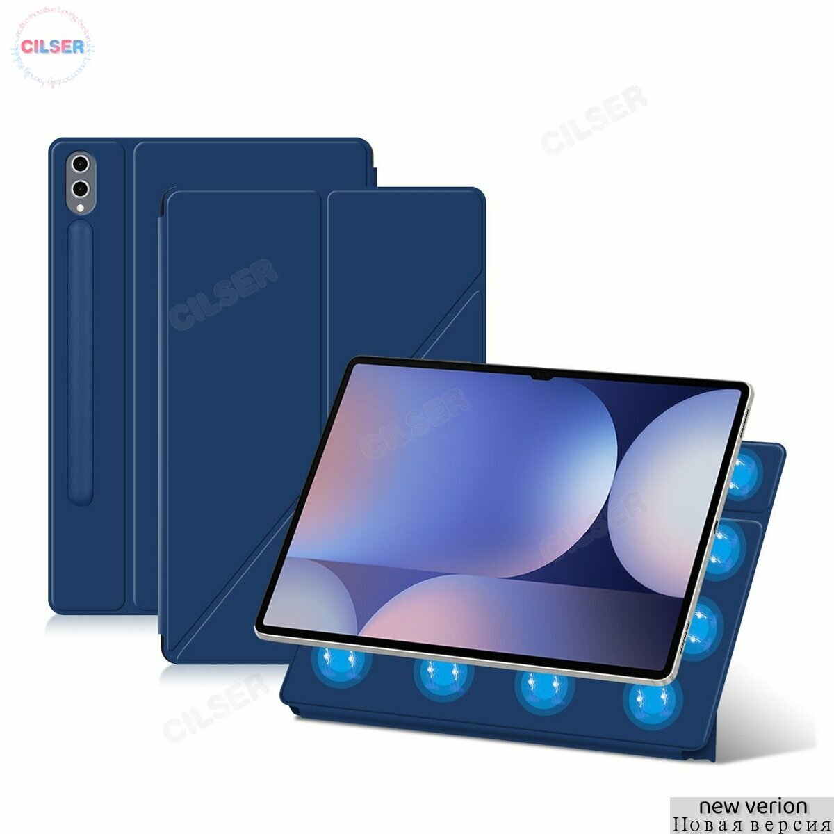 Чехол кобура для планшета Samsung Galaxy Tab S10 Ultra 14.6", автоматическая блокировка