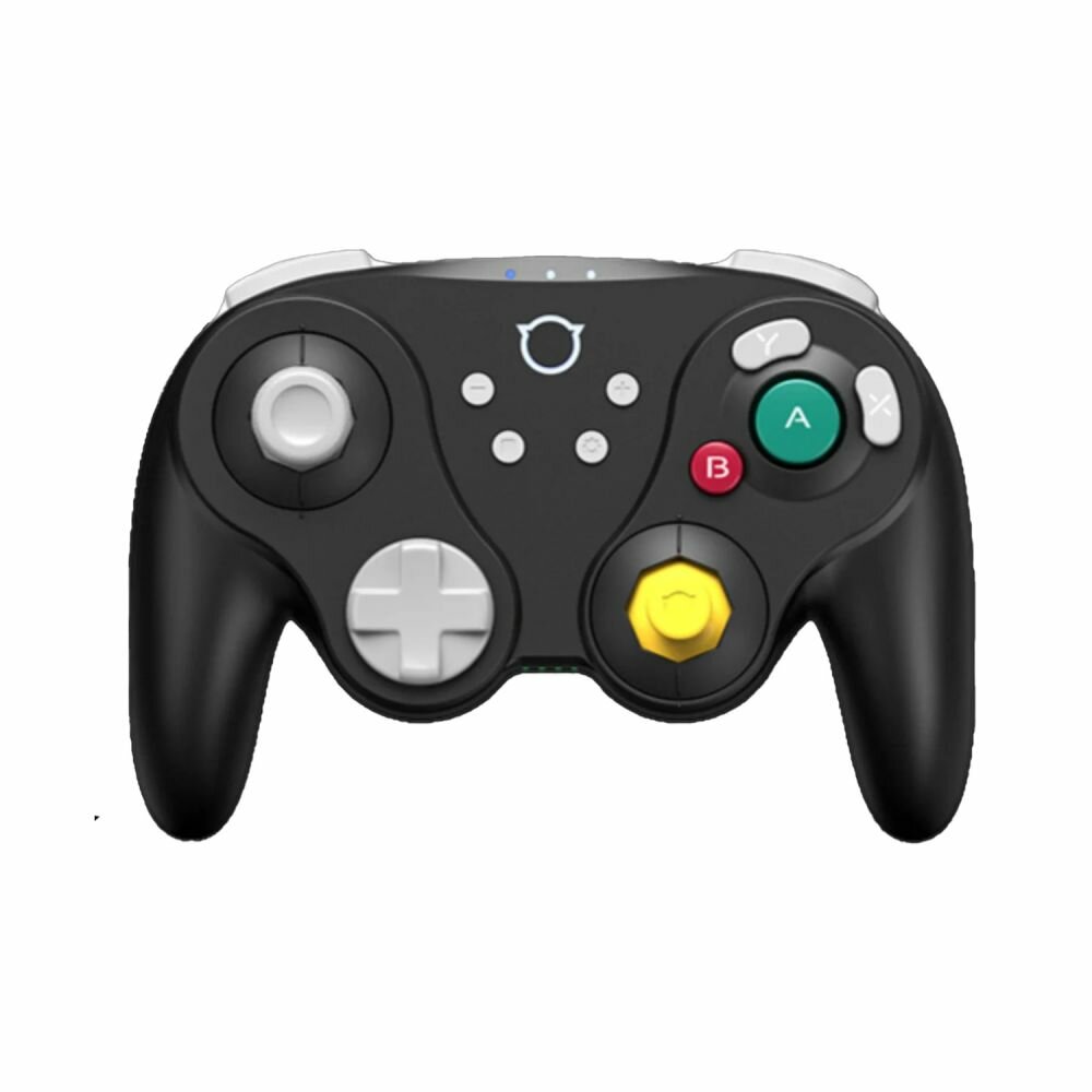 Игровой контроллер Warrior Bluetooth для Gamecube/WII/Switch2, черный беспроводной геймпад