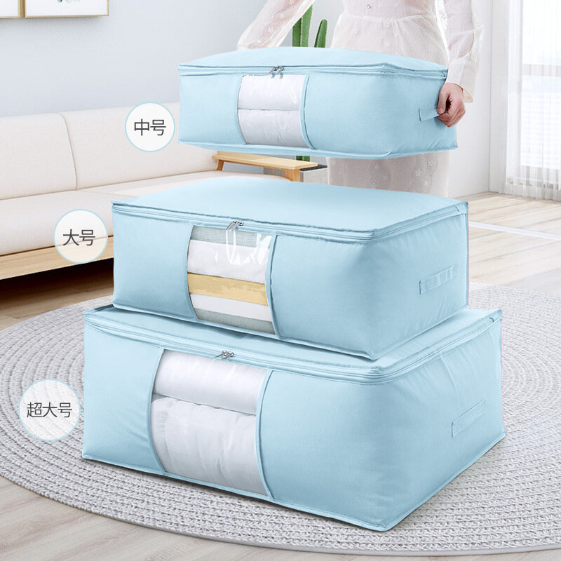 Органайзер для хранения одежды и одеял, домашняя сумка для хранения, сумка для багажа, одеял и одежды, большая вместимость для переезда и упаковки