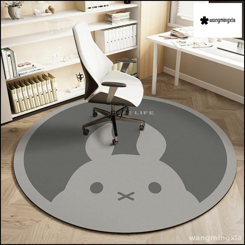 Эксклюзивный защитный коврик круглой формы для пола в спальню или гостиную