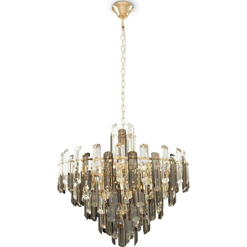 Люстра Maytoni Neoclassic Flare DIA200PL-08G Прозрачная Золото
