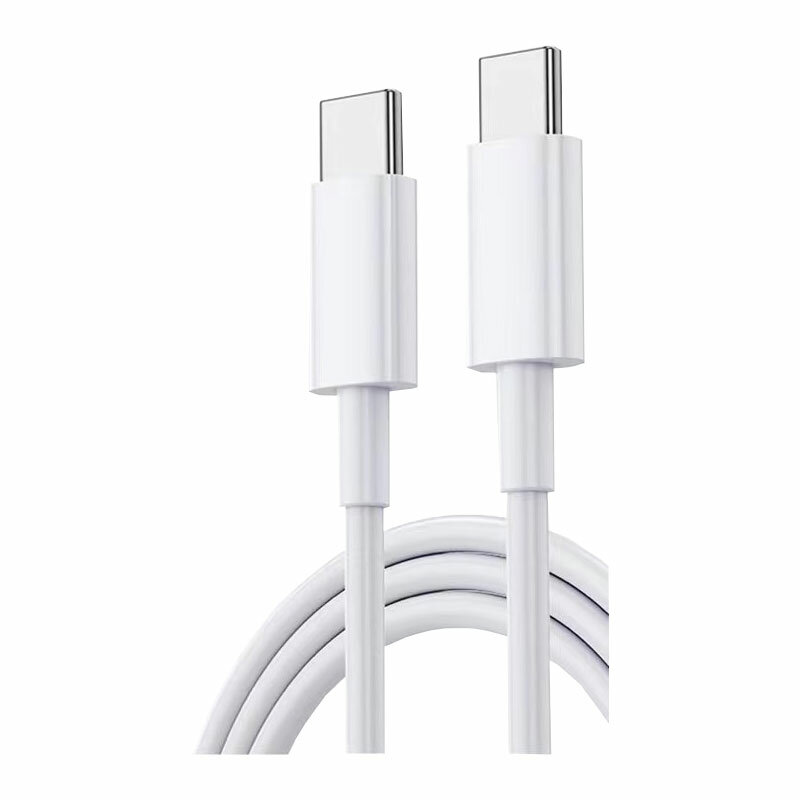 Зарядное устройство для ноутбуков First Guard, белое, 1 м dual Type-C data cable