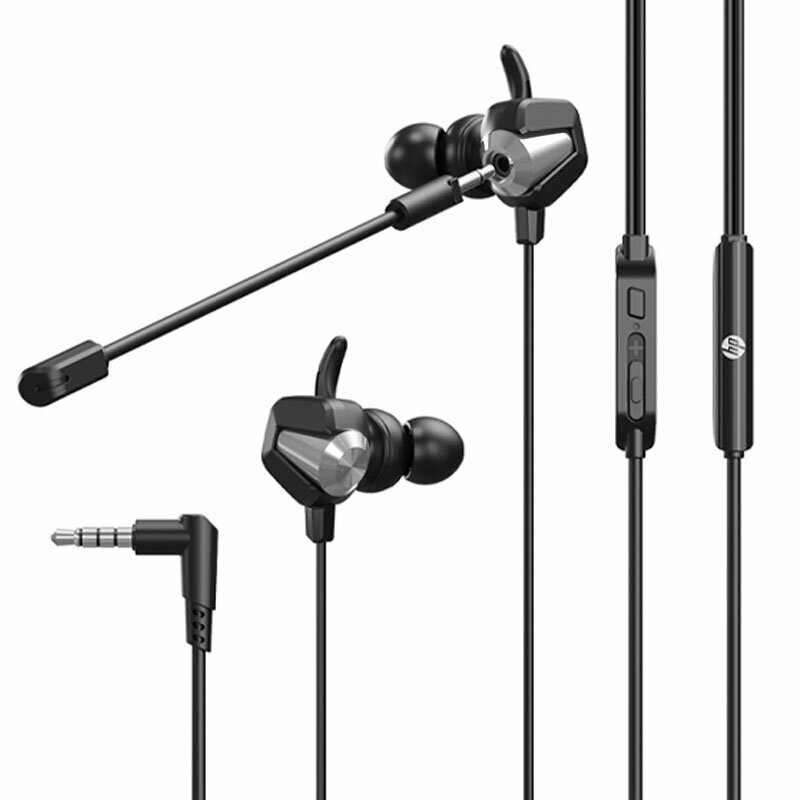 Наушники HP проводные, multicolor, 1338950642, высокая чувствительность, комфортная посадка