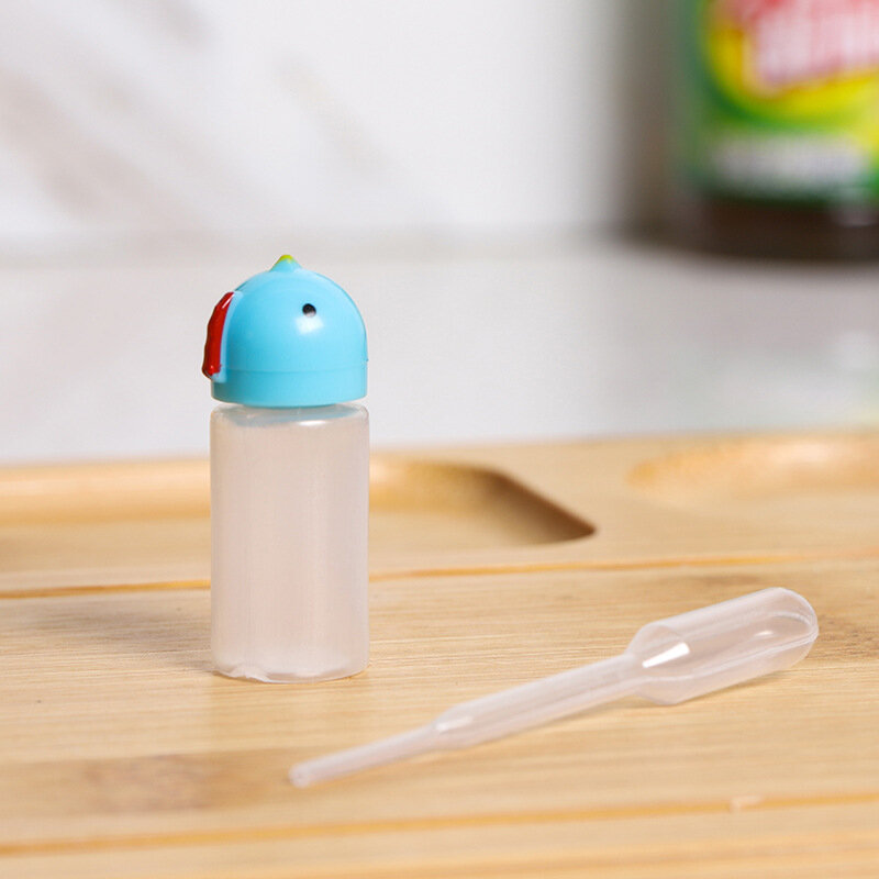 Мини-бутылка для соуса Пикник Открытый мультфильм животных Набор из шести предметов Кетчуп Материал для салата Бутылка