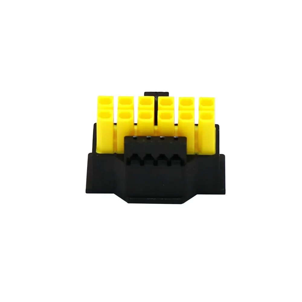 Angitu 12VHPWR PCI-E 5.0 кабель 12+4 Pin Black yellow no mark