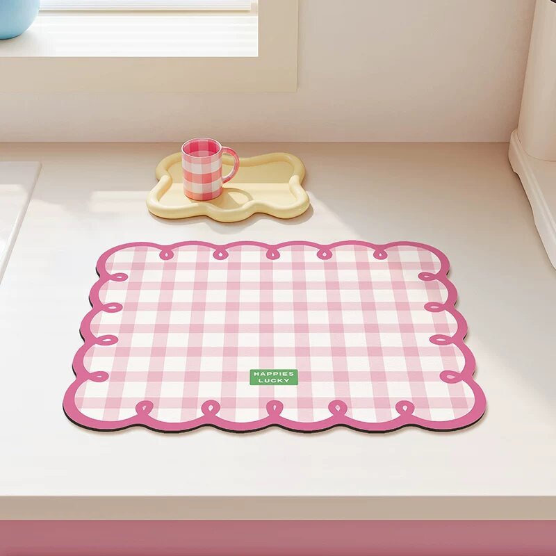 Xipipiplab кухонная столешница сливной коврик для посуды миски и палочки для еды изоляционный коврик обеденный стол