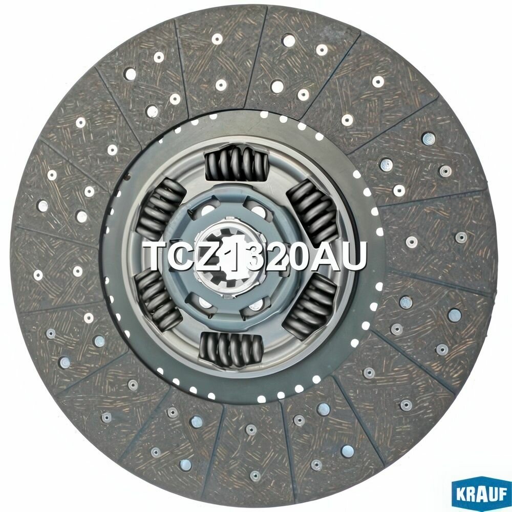 Диск сцепления ведомый, для МАН, Стеуг арт TCZ1320AU