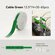 Термоэтикетки Niimbot Green Cable, 12.5*74+35-65pcs, D110/D11/D10