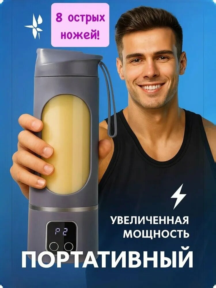 Блендер для смузи портативныйБлендер для смузи портативныйБлендер для смузи портативный