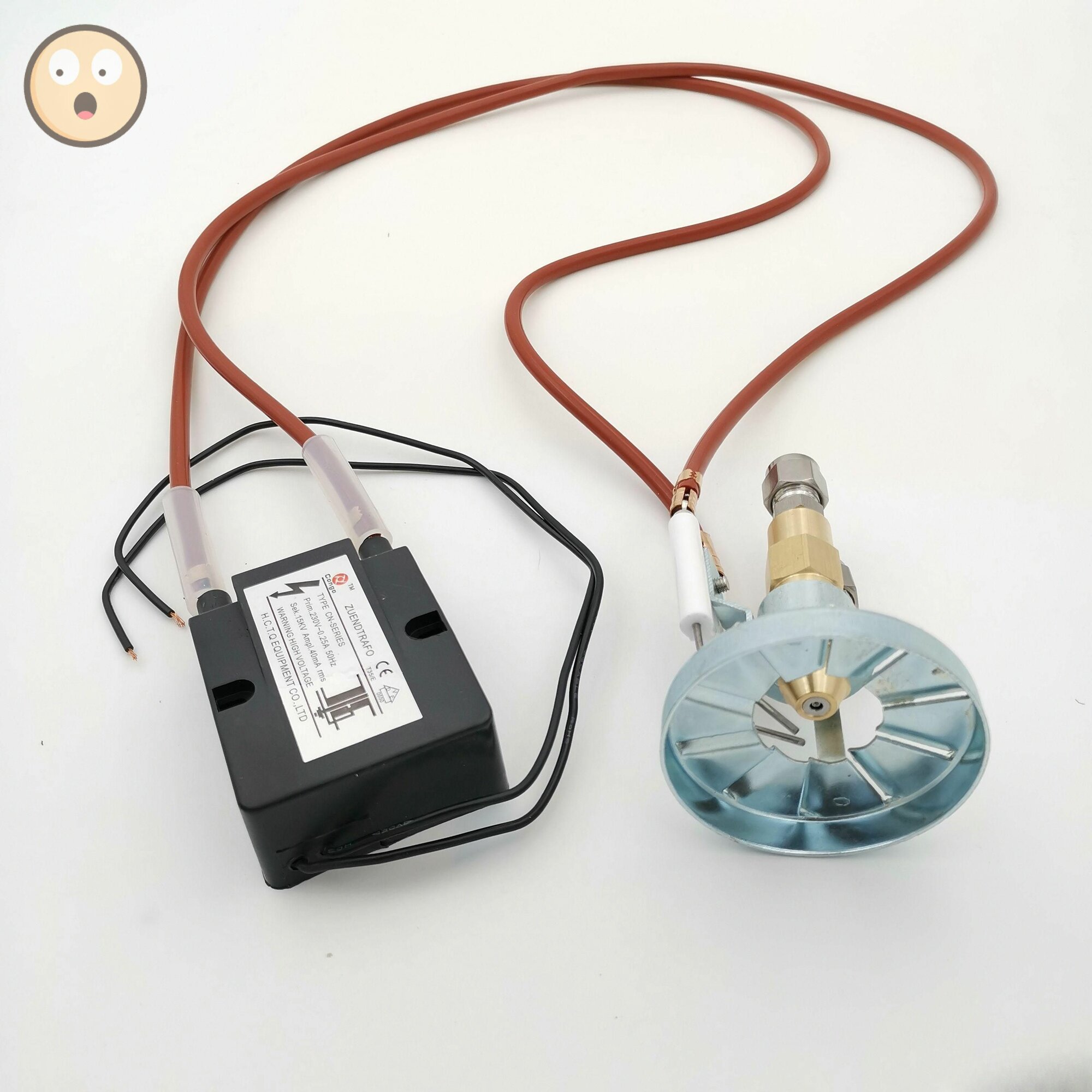 Комплект зажигания горелки 230 В, электронный трансформатор высокого давления, стабилизатор пламени, насадка для отработанного масла 1 мм, запчасти для котлов отопления