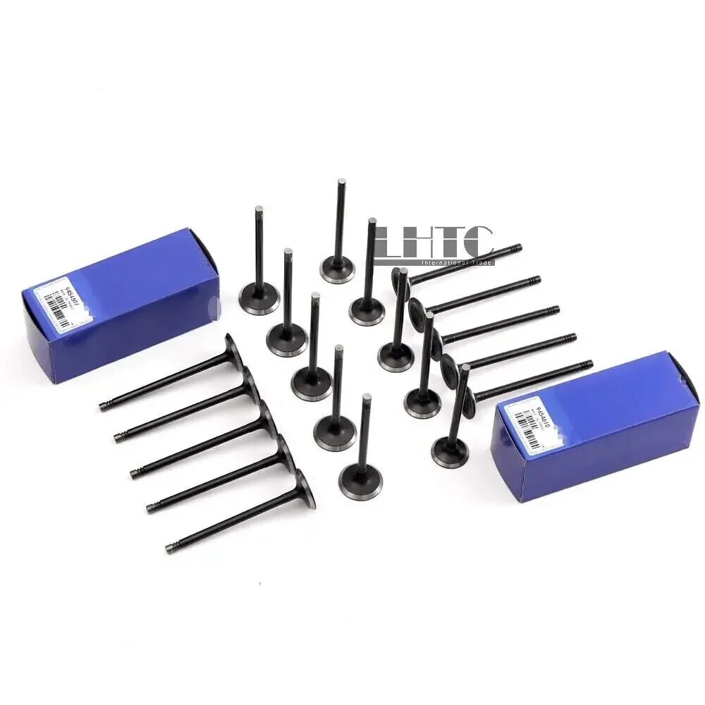 Подлинный двигатель 20 шт. набор клапанов для Volvo S40 S60 S80 C30 C70 XC90 2,4 2,5 L5 B5244S B5254T 9454607 9454609 9454610