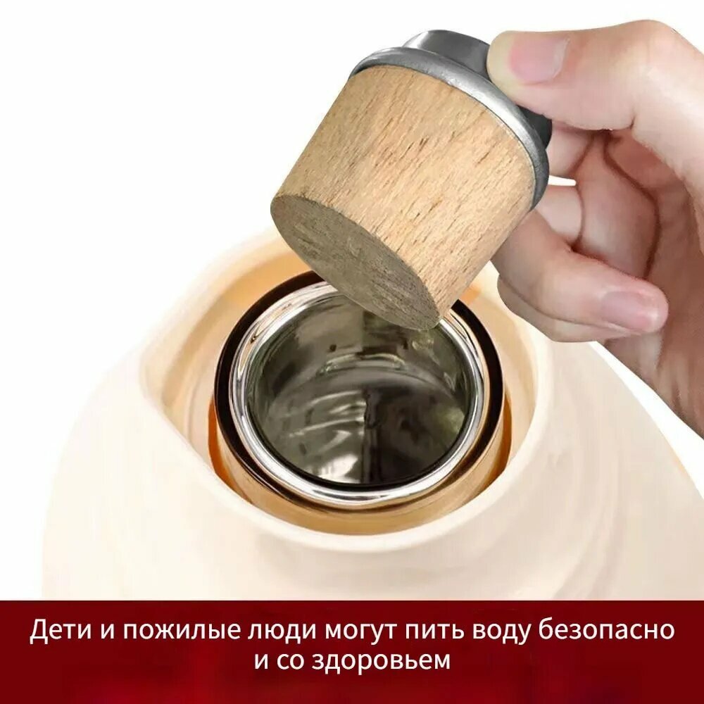 Пробка для термоса, Ширина основания 3,5 см, высота 4,5 см,2 шт.