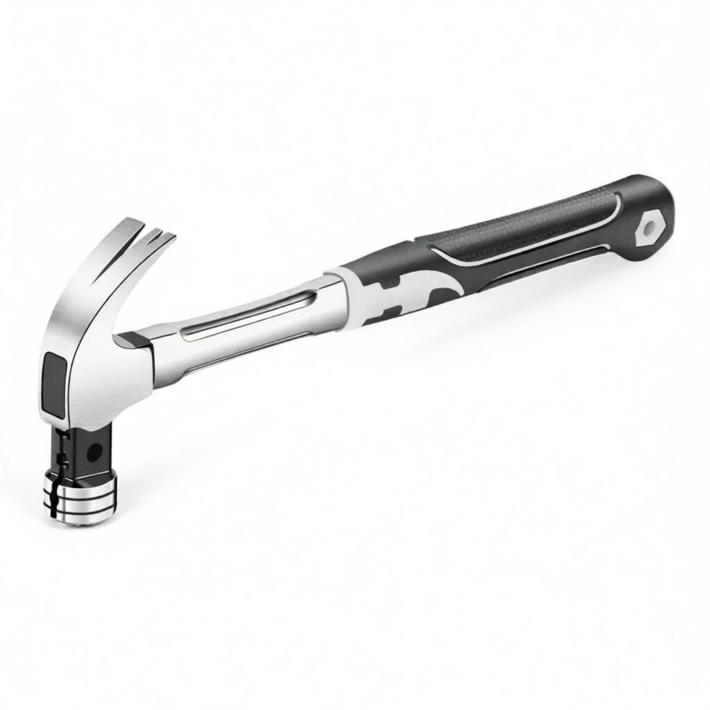 Клешень молоток с нержавеющей ручкой Клешень молоток Клешень молоток Молоток стальной молоток10oz круглый головкаНержавеющая ручка Клешень молоток, материал высокоуглеродистая сталь, длина 36см, высота головки молотка 12.5см, 1шт