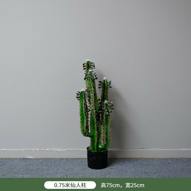 Искусственный кактус в форме шара, фальшивое зеленое растение, декор для окна, мягкое украшение, пустынный ландшафт, сизаль, искусственный кактус драцена, дерево тысячелетия
