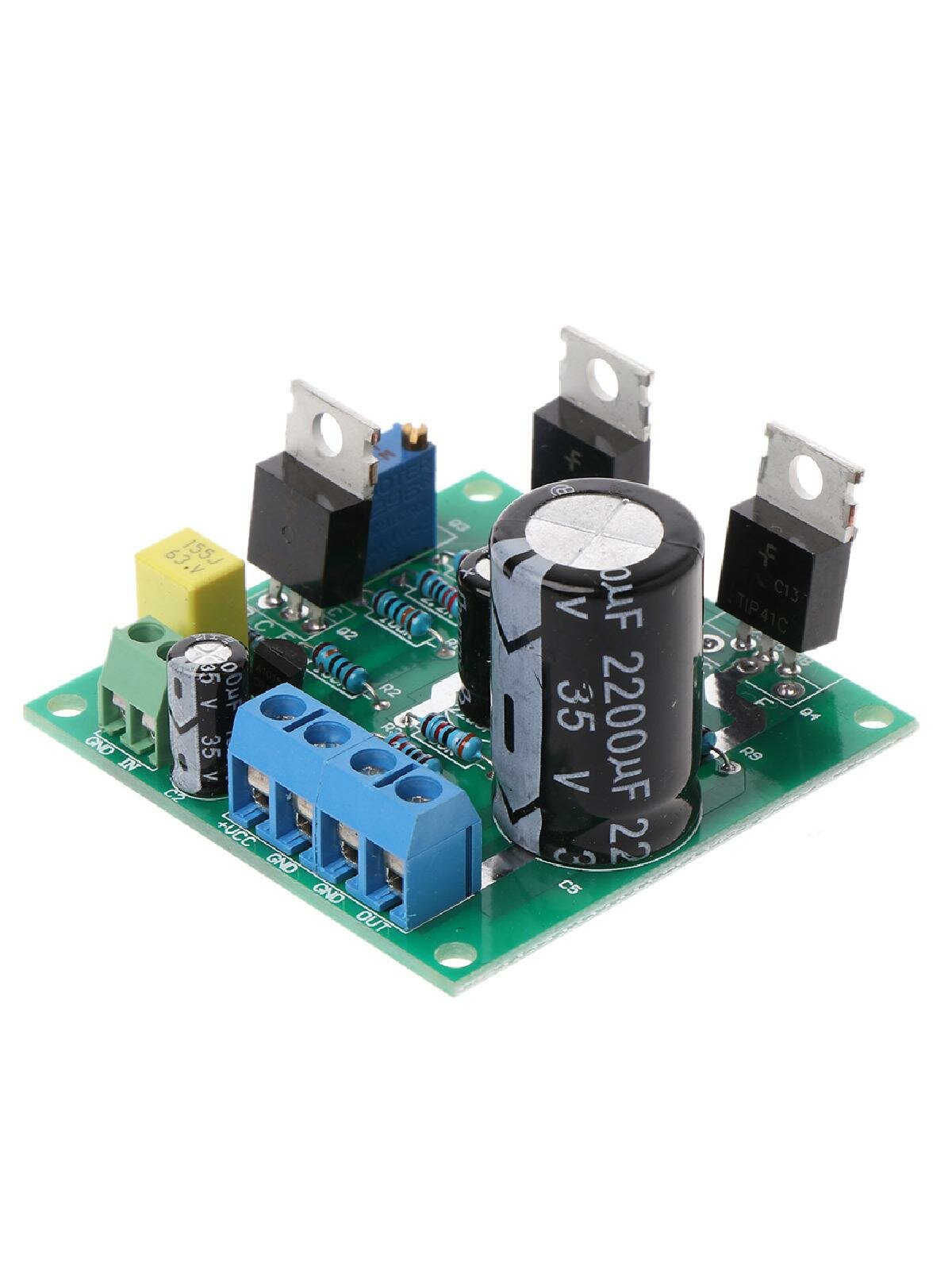 Плата усилителя мощности постоянного тока 12 В Fever 1969 малая плата усилителя мощности класса А.