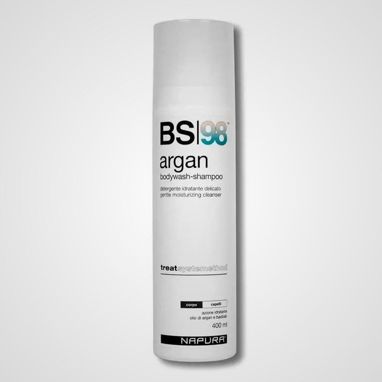 Аргановый шампунь для тела и волос BS98 400 мл Napura BS98 Argan Bodywash Shampoo Шампунь 400 мл
