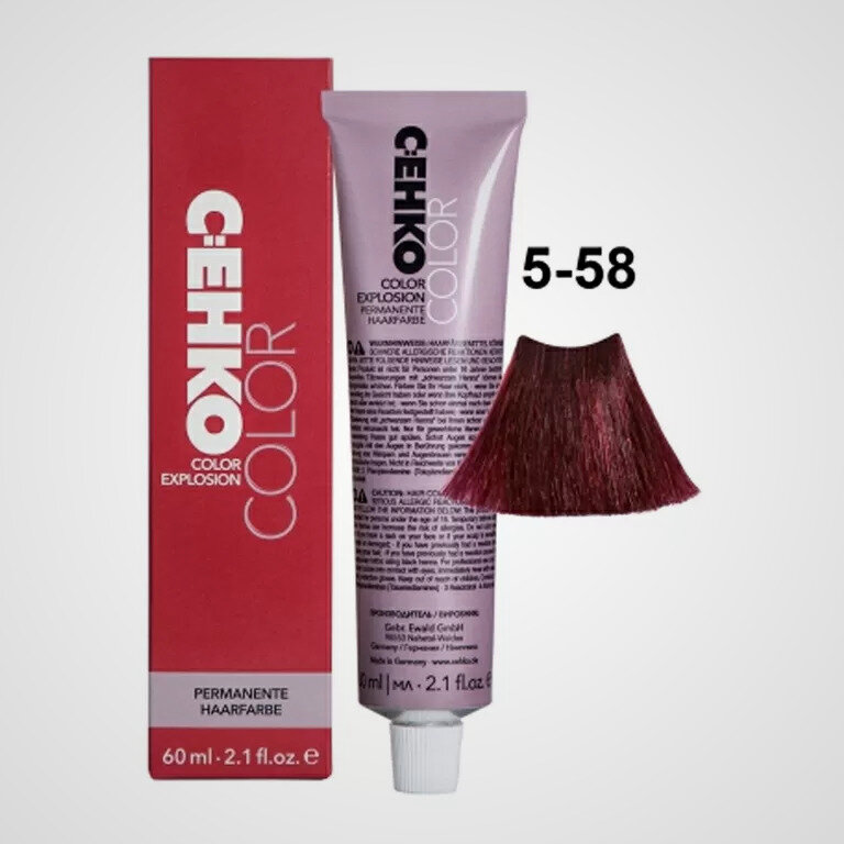 Color Explosion Крем-краска для волос 5/58 60 мл C: EHKO Color Explosion Краска 60 мл